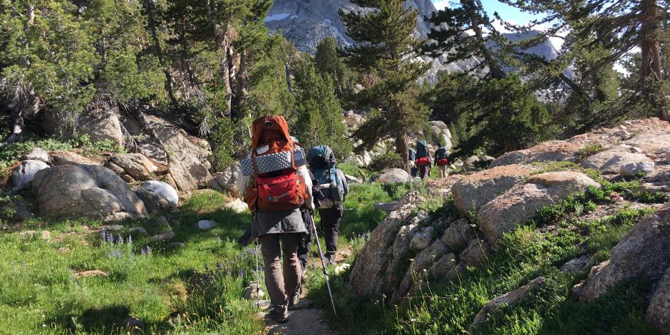 Yosemite Alcoa Scholars in the Backcountry | NatureBridge